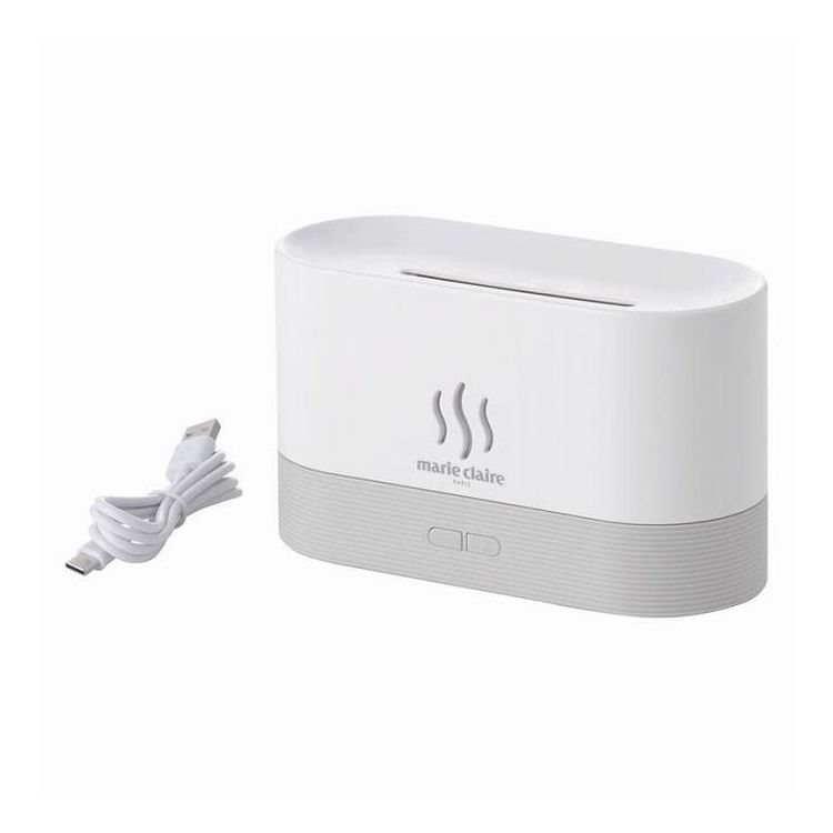 温かみのあるLEDは間接照明としてお使いいただけます。2つの明るさを切替て使用できます。タンクが空になると自動で停止します。超音波振動で水を霧状にして加湿するため、沸騰音がなく静かです。★USBケーブル（USB-C-USB-A）付【セット内...