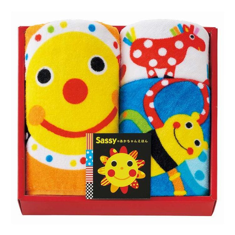 世界中で愛されるトイブランド。創業以来、40年にわたって世界のママ&ベビーに愛されるsassy（サッシー）。ベストセラー「カミカミみつばち」は世界で累計500万個以上を販売。赤ちゃんとご家族へ、はじめての贈りもの。【セット内容】-サイズ：フ...