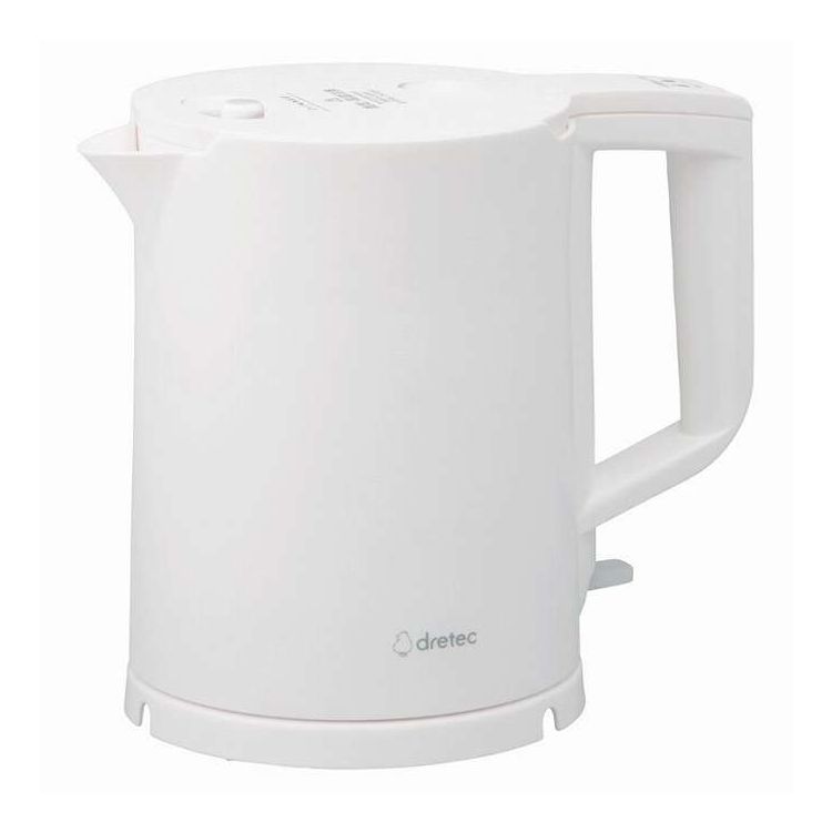 こぼれにくい転倒時湯漏れ防止構造（完全に防止することはできません）。フタが取りはずしやすい回転式ロックフタが取れるので給水やお手入れが簡単湯沸かし中はランプが点灯しますフタが立てられるので乾かすときに便利水量目盛り付電源コードを出す位置が3...