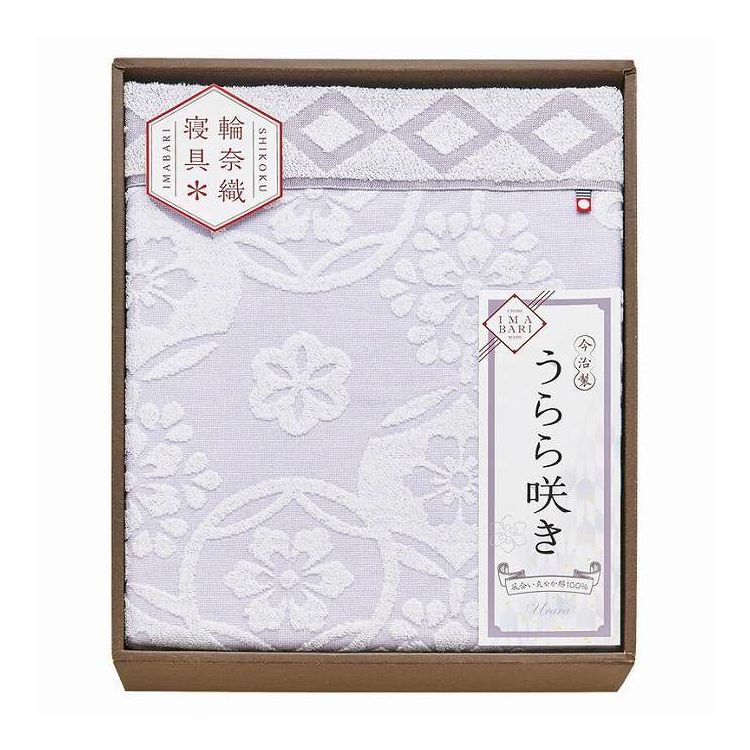 そっと肌を包む、綿のやさしい素材感を大切にしながら織り上げた、今治製のタオルケットです。蒸し暑い夜でも使いやすい程よい薄さは、さらりと寝心地の良い肌触り。涼しげな質感に温かみのあるデザインをあしらい、やわらかい印象に仕上げました。日本製今治...