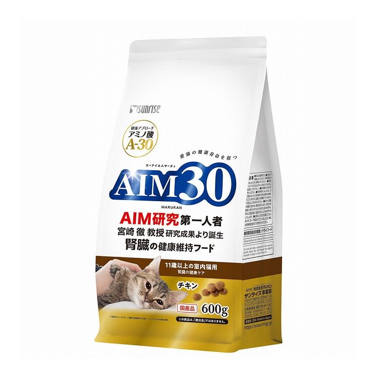 【商品説明】AIMの働きを助けるアミノ酸「A-30」*1を配合した猫の健康維持をサポートする総合栄養食です。室内で過ごすシニア猫の健康に配慮し低脂肪に調整*2。下部尿路の健康維持のためマグネシウム、リン、カルシウムを調整し*3、食物繊維の配...