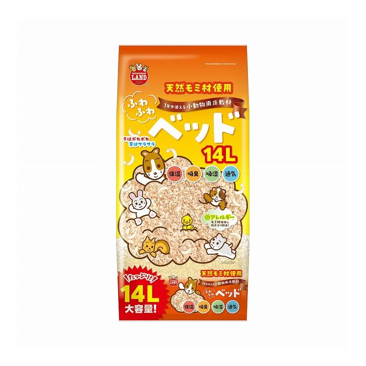 【商品説明】・低アレルギーで小動物に優しい天然モミ材を適度な大きさにフレーク加工して、粉ホコリを取り除いた床敷材です。・天然のモミ材をカール状にフレークしているので、保湿・吸臭・吸湿・通気性に優れ1年中快適に過ごせます。〇材質/素材モミ材〇...