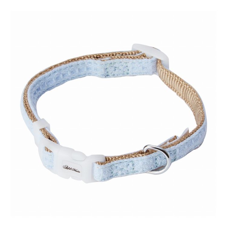 【商品説明】温かみのある見た目と肌触りの良さが魅力のワッフル生地を犬具表生地に使用。ワンタッチで装着できるバックルを採用。○材質ナイロン、コットン、レーヨン、ポリエステル、セルロース○適応サイズ(首囲)20〜30cm○その他詳細【適応種】超...