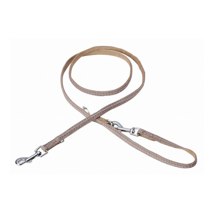 【商品説明】温かみのある見た目と肌触りの良さが魅力のワッフル生地を犬具表生地に使用。仮係留・短引きできる仕様です。○材質ナイロン、コットン、レーヨン、ポリエステル、セルロース○商品使用時サイズリード長さ：120cm○その他詳細【適応種】小型...