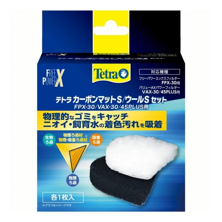 【商品説明】・カーボンが、にごり、黄ばみ、悪臭を吸着します。・目の細かい素材で、細かい汚れをキャッチします。・テトラFPX-30/VAX-30/45PLUS用の物理・吸着ろ過材○材質ポリウレタン○商品使用時サイズ幅75×高さ50×奥行80m...