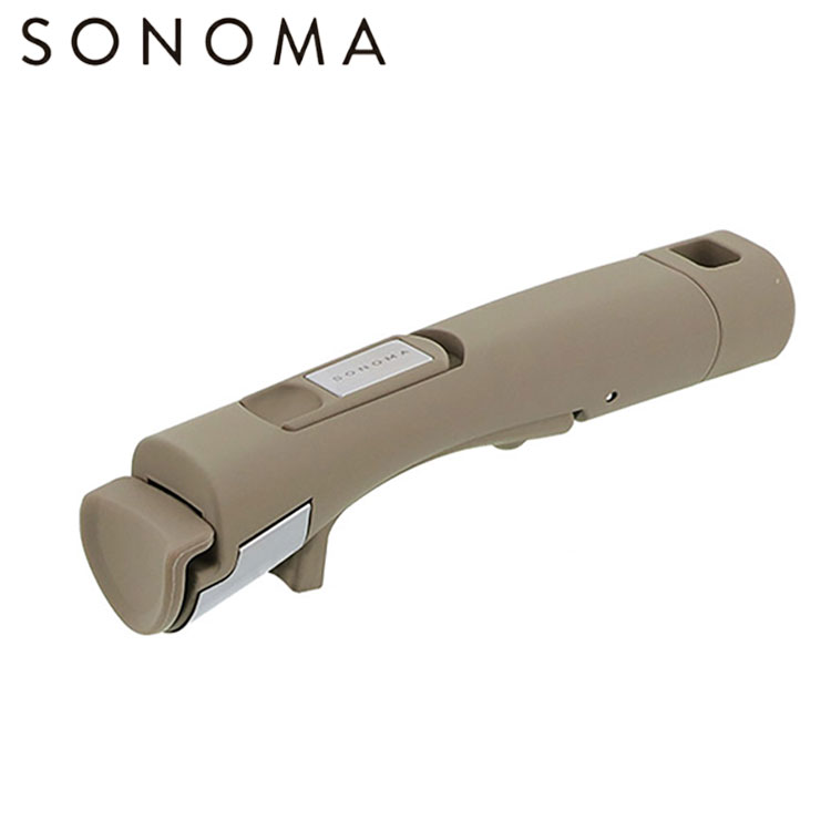 【商品説明】そのまま食卓へ。そのまま食洗機へ。そのままかけられる。SONOMAシリーズ。そのままツールがくっつく着脱式ハンドル。調理中でもソノマキッチンツールをハンドルにつけた状態で調理が出来ます。立てた状態でも自立する形状なので、保管に便...