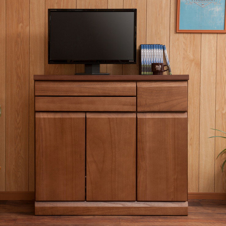 ■商品について/天然木桐材を使用した、幅90cmの省スペースなキャビネット型パソコンデスク。パソコンを使うデスクの廻りは、配線や資料などでちょっと煩雑に見えがち。もっとリビングを格好良くお洒落にしたい。使う時は機能を最大限発揮して、使わない...