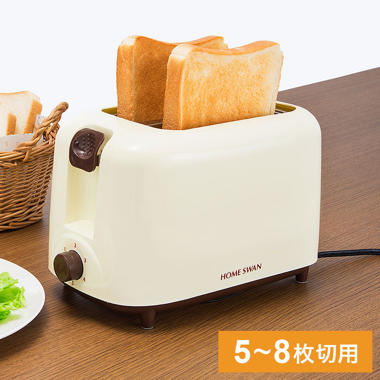 ■商品サイズ:幅25×奥行15.5×高さ16cm 830g■完成品■材質本体:ポリプロピレンAC100V・650Wコード長さ:1.4mパン対応サイズ:5〜8枚切り解凍機能なしプラスチックボディのかわいらしいトースター5〜8枚切り食パン用。プ...