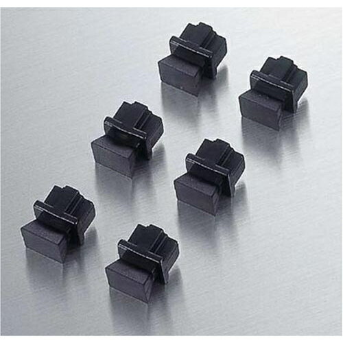 HUBやパソコンの空いているLANのコネクタ口に取り付けることによりホコリ・ゴミを防ぎます。◆RJコネクタ（LAN）専用　／　■ 仕様 ■入り数：6個カラー：ブラック　／【送料について】沖縄、離島は送料を頂きます。