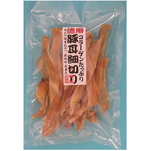 【商品説明】豚耳を約2cm幅にスライスして、乾燥させました。コラーゲンが豊富に含まれ、又、高蛋白、低脂肪、ビタミンB2は糖質を分解し酵素を助けエネルギーに変える作用があるといわれています。〇原材料豚耳〇賞味期限別途パッケージに記載※仕入れ元...