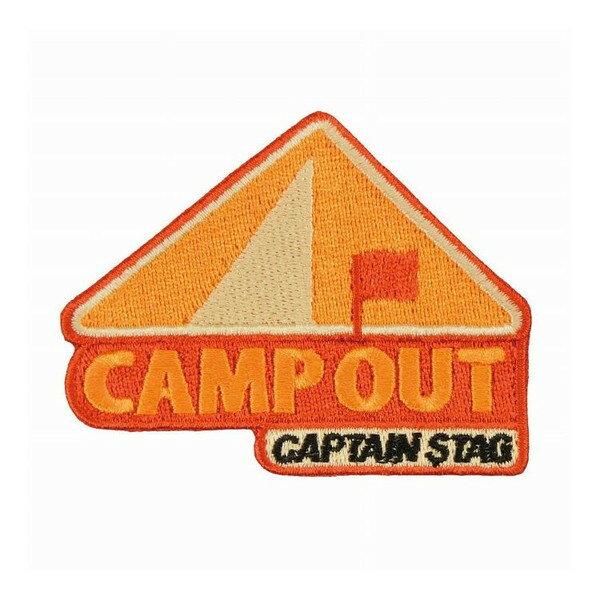 ブランド：キャプテンスタッグ品質表示表面：ポリエステル80％、レーヨン20％、　裏面：EVA商品仕様アイロンで手軽に貼り付け可能な布製ワッペン　立体感のある刺繍タイプ原産国：中国【送料について】北海道、沖縄、離島は送料を頂きます。LINK鹿...