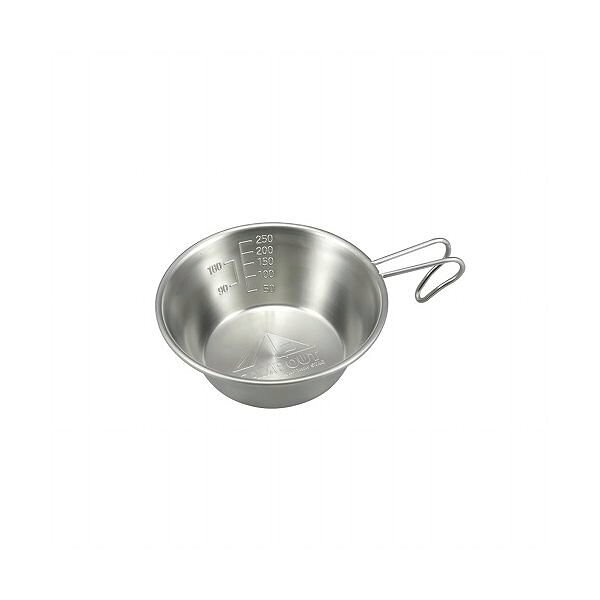 【商品説明】広口で食器として使えます。計量に便利な目盛り付。積み重ねができ、スッキリ収納。日本製。製品サイズ(約) 外径120×高さ45mm（本体のみ）　容量(約) 320ml材質（品質） ステンレス鋼（クロム18%・ニッケル8%）個装サイ...
