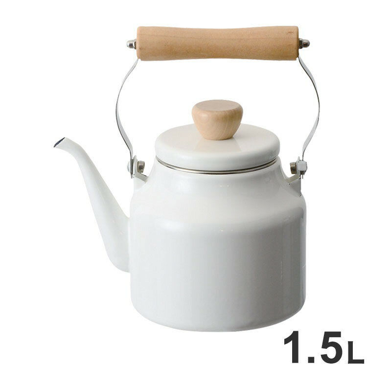 衛生的で、においうつりが少ないやかんオール熱源対応すべての熱源（200V熱源にも対応）どんな加熱器具にも使える【製品サイズ】W205xD135xT225mm【重量】695g【材質】表面加工/ほうろう材料の種類/本体：ホーロー用鋼板取っ手：ホ...