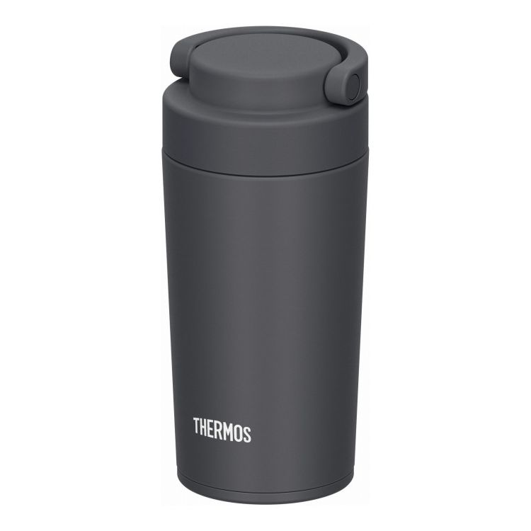 折りたためるキャリーハンドル付き！持ち運びに便利なケータイタンブラー！会社やお出かけなどに気軽に持ち運べるハンドル付きのケータイタンブラー。全パーツ食洗機対応！口元が丸く、口当たりの良い飲み口です。水滴が垂れにくいパッキン形状。フタとパッキ...