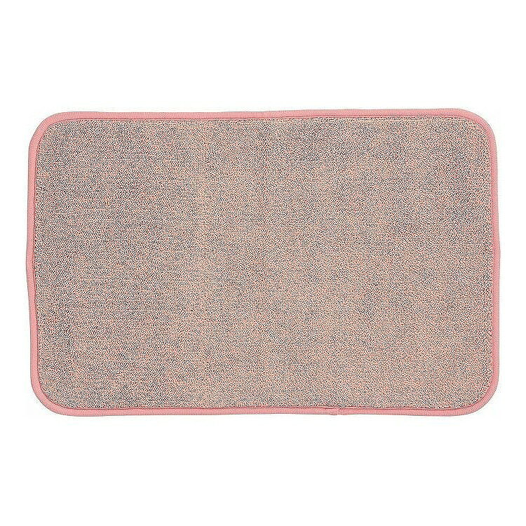 高密度マイクロファイバーが1秒でスピード吸水するバスマット。抗菌防臭加工で衛生的。洗濯機で気軽に洗える。バイアス加工でほつれにくいので、長く使える。裏面素材は乾きやすく、すべり止め加工が施されている。洗濯機で洗う際は30度以下の水で洗濯ネッ...