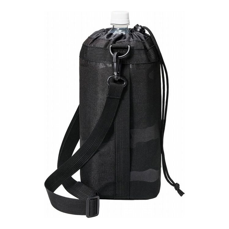 保温保冷機能付き、内側はアルミ加工、持ち運びに便利なショルダーベルト付き。サイズ（約）幅13×奥行9×高さ29cm材質:外側生地/ポリエステル　内側生地/アルミ　中芯/発泡ポリエチレン　持ち手・ひも/ポリプロピレン【送料について】北海道、東...