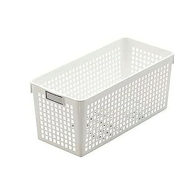 衛生用品やトイレタリー小物の買い置きなどを見やすく収納できるスリムなネームバスケット！整理整頓に便利なインデックス付きだからジャンル別に見やすく収納できる。内容物が一目で分かるので高い棚で使用しても一目瞭然。散らかりやすい小物を種類別に片づ...