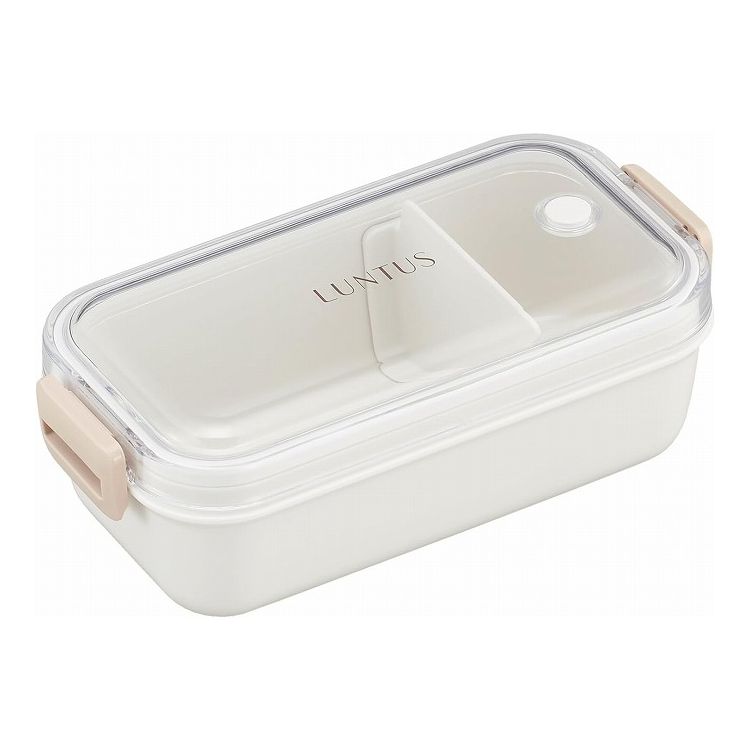 シンプルなスタイルとカラーリングでユニセックス対応のお弁当箱。サイズ:幅18.2×奥行9.1×高さ6.1cm材質:本体・仕切・止め具・弁本体=ポリプロピレン、フタ=AS樹脂、パッキン・エア弁=シリコーンゴム容量:500ml【代引きについて】...