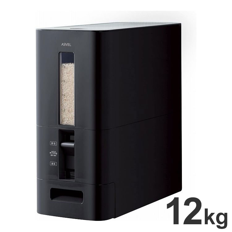 システムキッチンに調和するハイグレードなデザインの計量米びつ。分解して洗え、無洗米も計量できる機能性を兼ね備えています。サイズ:幅18.1×奥行41.8×高さ41.1cm材質:材質:上本体・下本体・止め具・キャスター・計量器カバー・引き出し...