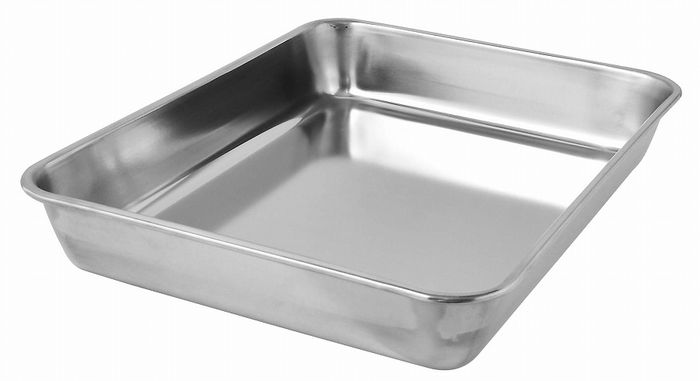 【商品詳細】汚れに強く、使い勝手の良い角バット。19-0ステンレスを使用しています。18-8ステンレスとほぼ同程度の耐食性・耐衝撃性を誇ります。磁石が付きます。製品の管理や保管、部品洗浄時の浸け置き、乾燥作業など多目的にご利用下さい。食品等...