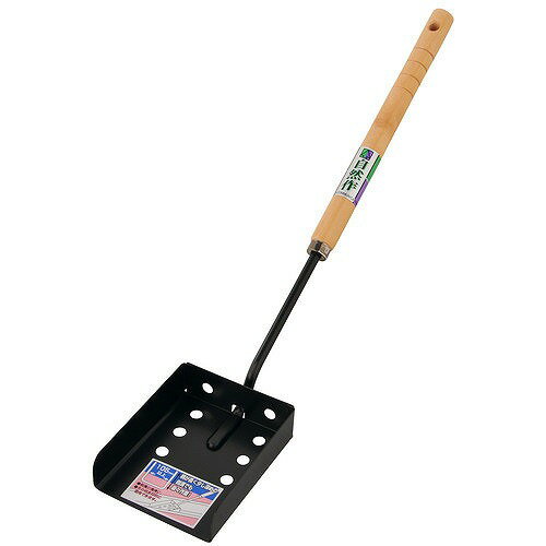 【商品詳細】側溝の清掃に。柄が長く少し深めの側溝でも楽々作業。排水溝やタメマスの泥すくいなどにご使用ください。用途：側溝や排水溝等の清掃対応側溝サイズ：105mm以上先端幅：約105mm全長：約550mm【送料について】北海道、沖縄、離島は...