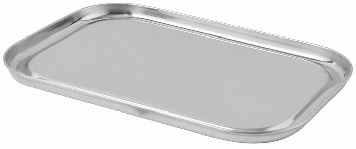 【商品詳細】丈夫でサビに強いステンレス製のバットです。種類：蓋サイズ（呼び）：1号寸法（外寸）：190mm×130mm×10mm18−8ステンレス【送料について】北海道、沖縄、離島は送料を頂きます。