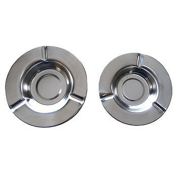 【商品詳細】オーソドックスなステンレス製灰皿です。直径：約130mm高さ：約23mm重さ：約54gステンレス【送料について】北海道、沖縄、離島は送料を頂きます。