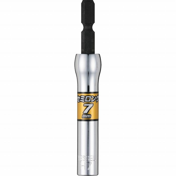 【商品詳細】最も汎用性があるセミロングサイズ。面接触型6角ソケット。手にしっかりとなじむ段差の無い流線型デザイン軽量コンパクト、ナット締めに対応できる深穴仕様で、ソーラーパネルの施工やルーフ作業に。従来品(深穴ソケット、品番:LA)と比較し...