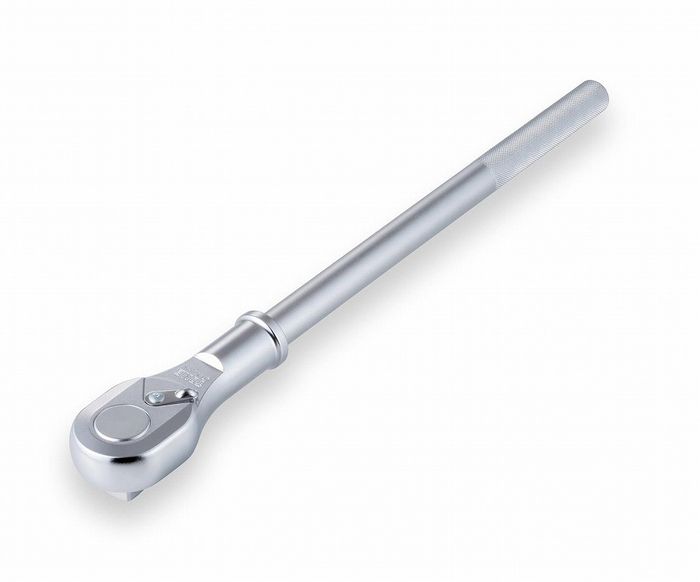 【商品詳細】小判型のスタンダードラチェットハンドルです。差込角:19.0mm（3/4）歯数:24山全長:500mm【送料について】北海道、沖縄、離島は送料を頂きます。