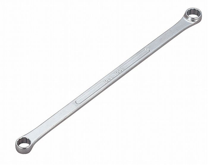 【商品詳細】六角ボルト・ナットの締めつけ緩め作業に。ストレートのため、高さ制限のある狭い箇所に向いています。また超ロングのため奥深い場所にも届き、また小さな力で大きなトルクが得られます。めがね部は12角のため、ボルト・ナットに容易にはめ合わ...