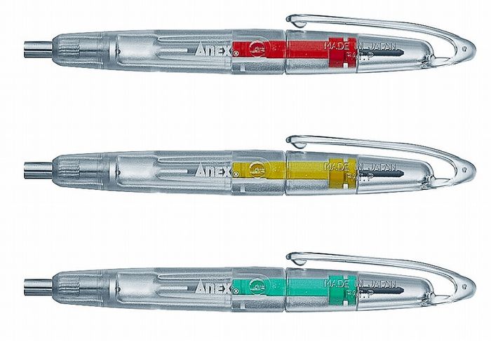 【商品詳細】メガネに使用されている4種類のネジに対応。ペンシル型だから携帯に便利。フチナシメガネ用ナットも六角型・ヘクスローブ型両方に対応します。軸表面処理：クロームメッキ処理（ナット回し）、ショットラッカー（プラス・マイナス）包装形態：台...