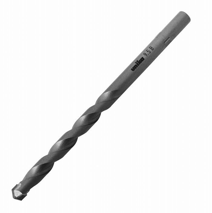 【商品詳細】コンクリート用（ブロック・モルタル・大理石）刃先径：9．5mm有効長：90mm全長：150mmBNタイプ・ストレートシャンク振動用ドリル用スリップ止付注意：使用する電気ドリルは、ドリルビットの指定のものを使用してください。ドリル...