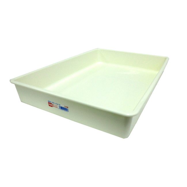 【商品詳細】用途：抗菌加工のバットです。食品をはじめ、場合に応じて多用途に使えます耐熱温度：120度耐冷温度：マイナス30度仕様1：食品洗浄機・電子レンジ仕様可能サイズ：335x477x70mm（6型　特特大）容量：9400ml生産国：日本...