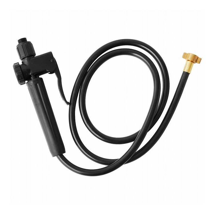 【商品特長】【仕様】用途：農薬散布用レバーコック適合機種：肩掛S5型・S5型DX・9B型・9B型DX・背負10D・15D・18D・13A・18A取付ネジ：G1／4カンタン操作のワンタッチレバーコックと噴霧ホースをセットしました。手元で散布・...