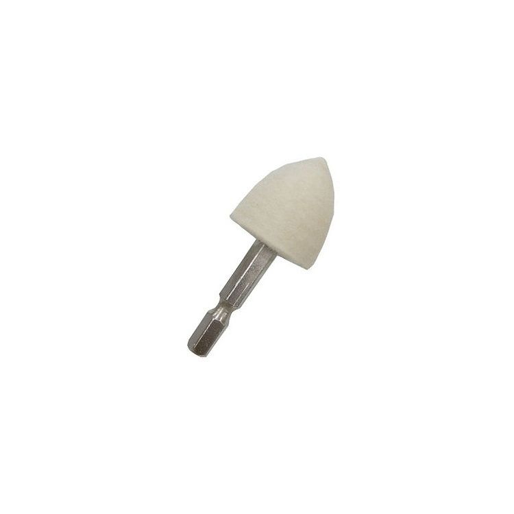 【商品特長】【製品サイズ(mm)】・長さ55・幅20・高さ20【生産国】日本【材質】先端：フェルト【仕様】用途：磨きと仕上げに軸径：6.35mm形状：砲弾型許容最大回転数：5,000min-1(rpm)直径×長さ：20x20mm対象機種：電...