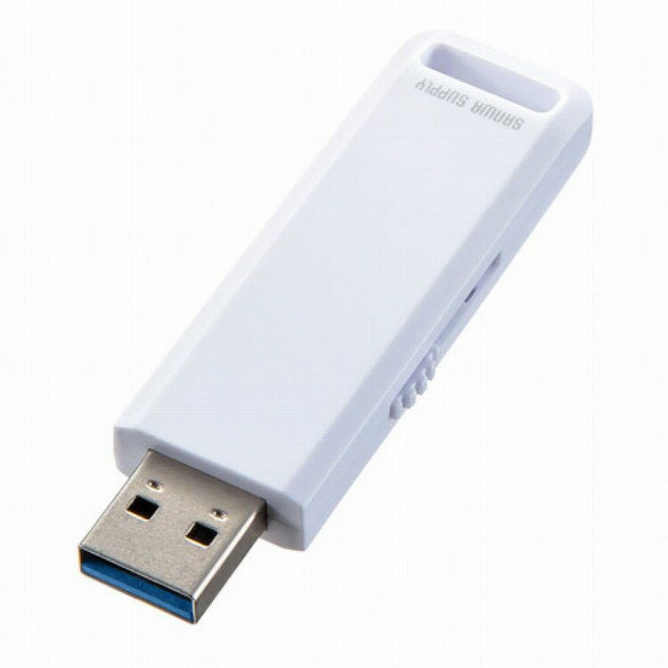 スライド式のキャップなのでなくなる心配がありません。商品説明高速USB3.2 Gen1対応USBメモリ スライドコネクタタイプ。商品仕様製品タイプ：USBメモリ記憶容量：16GB仕様：■カラー:ホワイト■インターフェース:USB Ver.3...