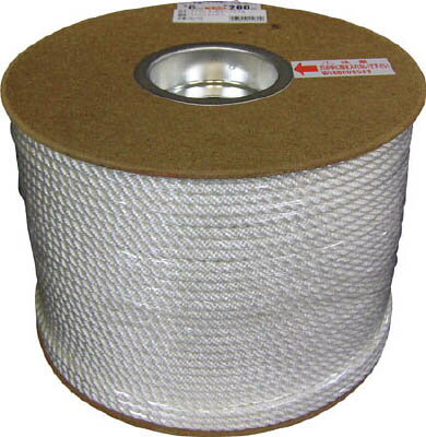 【商品詳細】●一般の合成繊維の中で最も強度があり、摩擦とショックに非常に強いロープです。●リード用や牽引ロープ、登山用など。●色:白●線径(mm):6●長さ(m):200●包装形態:ドラム巻●ナイロン【送料について】北海道、沖縄、離島は送料...