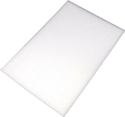 【商品詳細】●高剛性・高衝撃に優れています。●耐水、耐薬品性、ヒンジ特性に優れています。●二次加工（裁断、打抜き、折り曲げ）が容易です。●防塵性、易印刷、接着性、耐候性に有効な処理を施しています。●中空部分に空気層があることで、断熱性・遮音...