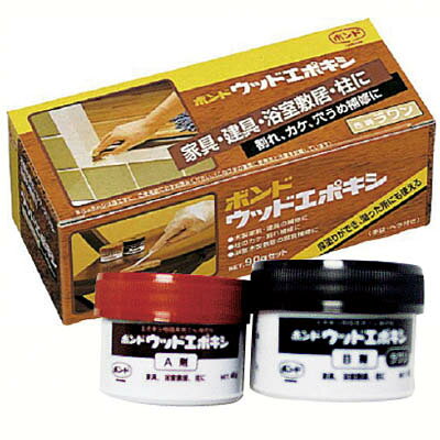 【商品詳細】●耐水性に優れ、補修部は肉やせなしで、切削可能です。●屋内外の木部の穴埋め、カケ、スキ間の補修などに。施工後に上塗り塗装可能です。●色:タモ白●容量(g):90●2液混合型●硬化時間(20℃):6時間●可使時間(20℃):40分...