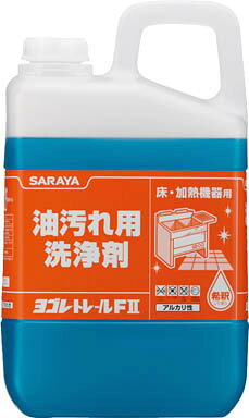 【商品詳細】●フライヤーなどの加熱機器、換気扇、フードなどの排気設備や床面のハードな油汚れにお使いいただけます。●床、排水および排気設備用。●油汚れ用洗浄剤●容量(kg):3●目安希釈倍率:20〜400●標準希釈倍率:20〜400倍●アルカ...