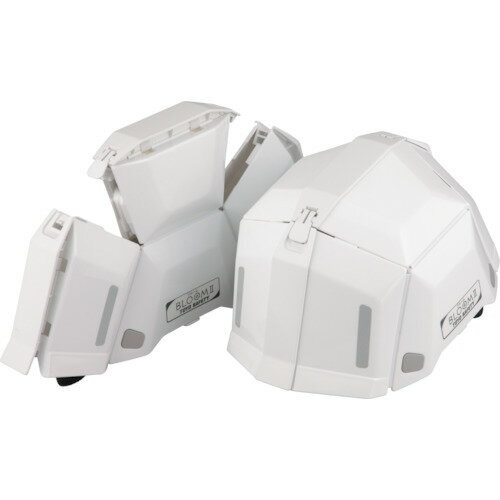 【商品詳細】●折りたためば厚さわずか45mmです。●机の引き出しやビズネスバッグに収納しやすい超薄型サイズです。●飛来・落下物用●色：ホワイト●サイズ(cm)：52〜61●厚生労働省保護帽の規格「飛来・落下物用」国家検定合格品●折りたたみ時...