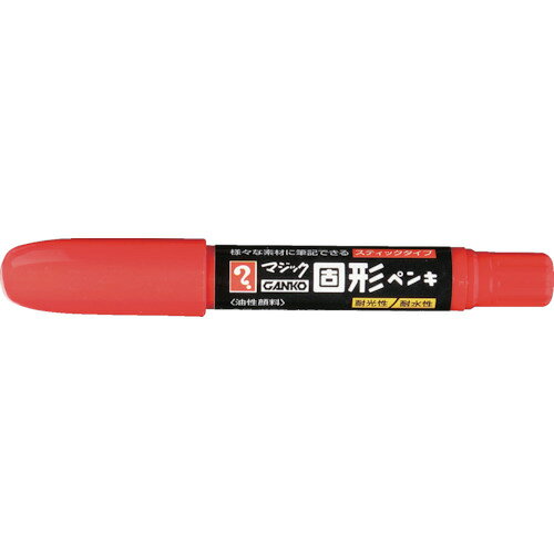 【商品詳細】●握りやすく書きやすいスティックペンタイプの固形ペンキマーカーです。●キャップを取れば直ぐに使えて、ペンキのように液ダレせず、ピンポイントな部分に使用可能です。●一定の書き味で最後まで使用できます。●金属、ガラス、セラミック、発...