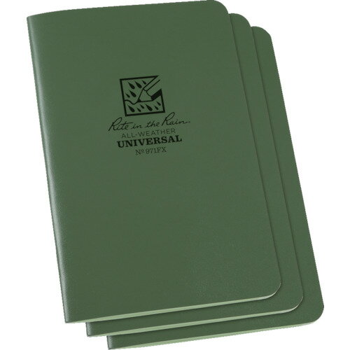 【商品詳細】●紙に特殊なコーティングがされており、いかなる天候下でも使用できる野外作業用のメモ帳です。●紙が濡れている状態でも鉛筆、専用のペン、グリースペンシル、クレヨン、オイルパステルなどで書き込みすることが可能です。●紙が乾いている状態...