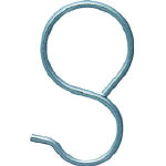 【商品詳細】●パイプに使用できるフックです。●パイプ用。●D(mm):2.5●使用荷重(kN):0.02●A(mm):32.0●B(mm):16.0●C(mm):12.3●使用パイプ:(P-150)32mm、(P-151)25mm、(P-1...