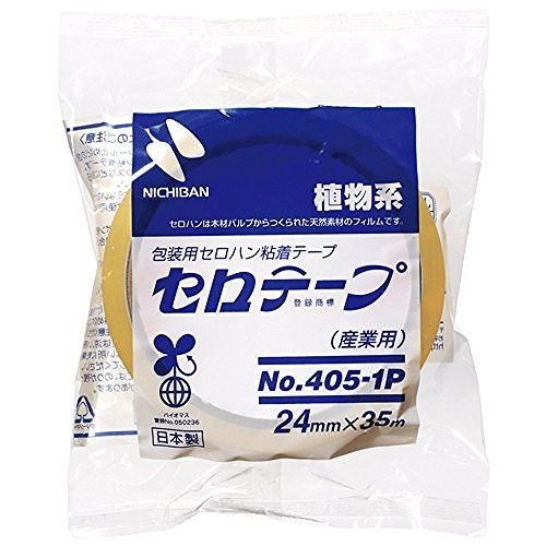 ニチバン セロテープ 24MM 4051P-24JANコード4987167009052たっぷり使える産業用、大巻きタイプのセロテープです。1巻包装。セロハンは木材パルプから作られた、生分解するフィルムです。植物系。基材：セロハン、粘着剤：ゴ...
