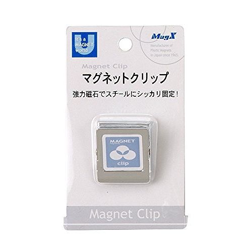 マグエックス マグネットクリップS MPS-SJANコード：4535627109127色:シルバー縦(mm):21横(mm):30保持枚数(A4コピー紙)(枚):60掲示物をはさんで留められるスチール製マグネットクリップ。メーカー名：マグエ...