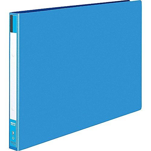 コクヨ リングファイル A3E フ-423BJANコード：4901480033952【寸法】 30×452×307mm【サイズ】 A3-E 【リング内径】 22mm【穴数】 2穴 【色】 青 【適正収容枚数】 170枚とじ具をワンタッチで開...