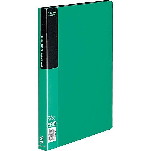 コクヨ クリヤーブックA4-S ラ-B40GJANコード：4901480146881【寸法】 27×232×307mm【サイズ】 A4-S 【ポケット枚数】 40枚コクヨの定番。スタンダードタイプのクリヤーブック固定式。●カラー:緑●サイズ...