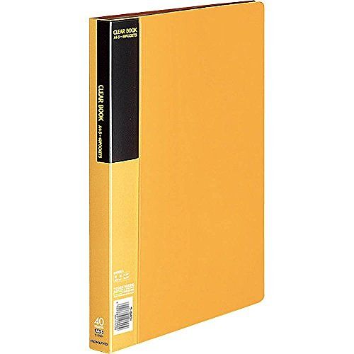 コクヨ クリヤーブックA4-S ラ-B40YJANコード：4901480146904【寸法】 27×232×307mm【サイズ】 A4-S 【ポケット枚数】 40枚コクヨの定番。スタンダードタイプのクリヤーブック固定式。●カラー:黄●サイズ...