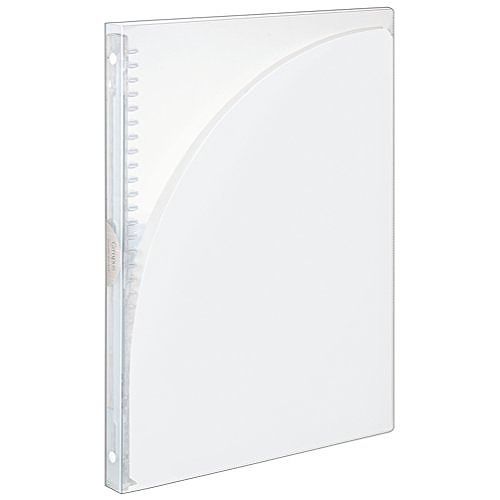 コクヨ バインダーノートA4 トウメイ ル-AP171TJANコード：4901480243863【寸法】 20×243×311mm【サイズ】 A4-S 【穴数】 30穴【色】 透明 【最大収容枚数】 65枚【セット内容】 中紙なしスリムで軽...